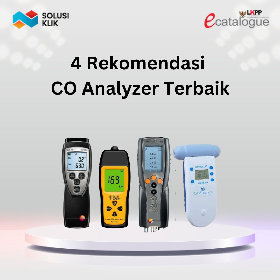 4 Rekomendasi CO Analyzer Terbaik - Penyedia Terlengkap Indonesia