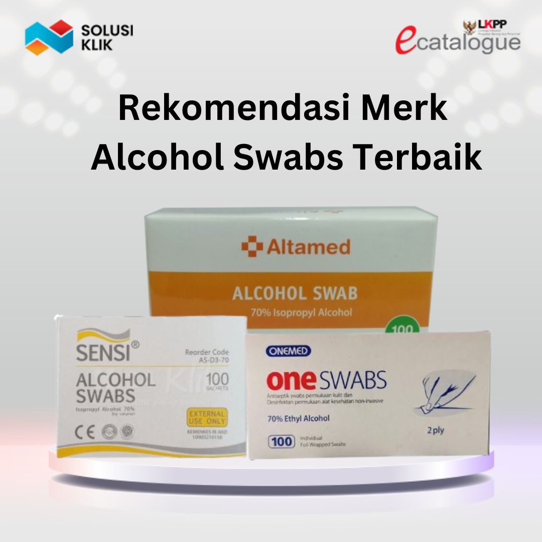 5 Rekomendasi Merk Alcohol Swabs Terbaik - Penyedia Terlengkap Indonesia