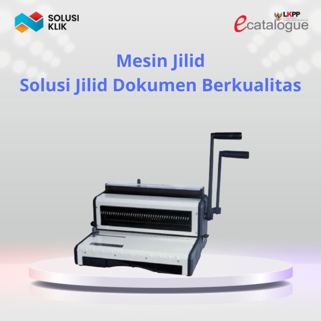 Mesin Jilid Terbaik: Solusi Jilid Dokumen Tahan Lama dan Berkualitas ...