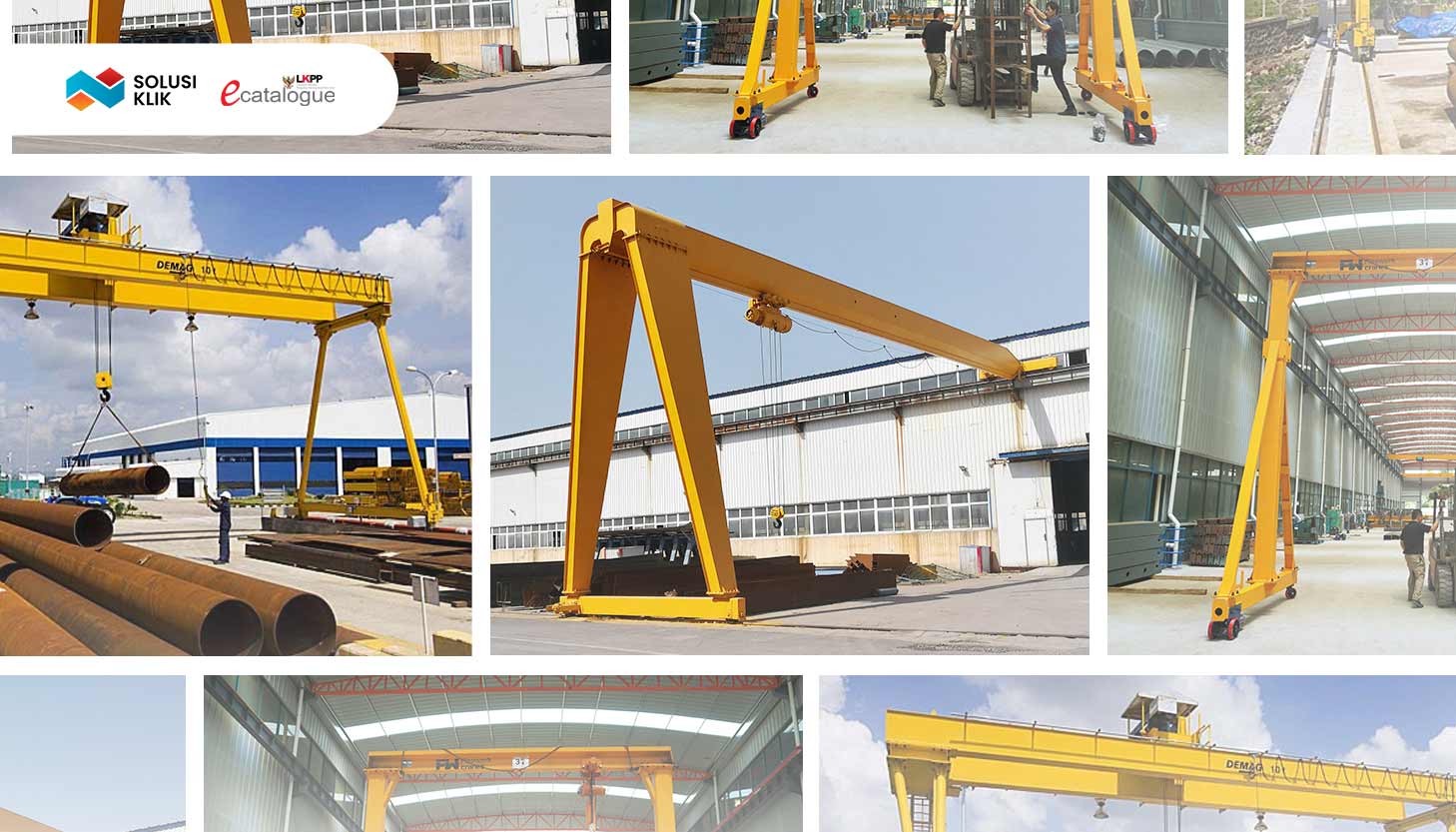Gantry Crane: Pengertian, Fungsi, dan Keuntungan Penggunaan dalam ...