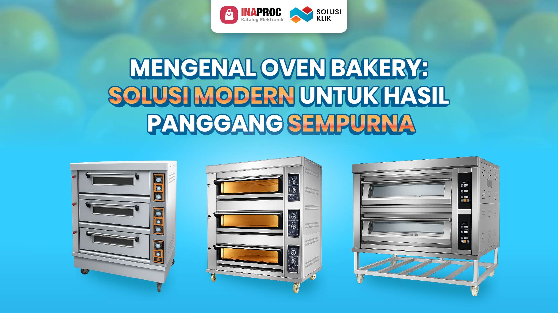 5 Jenis Oven Bakery Terbaik untuk Hasil Panggang Sempurna