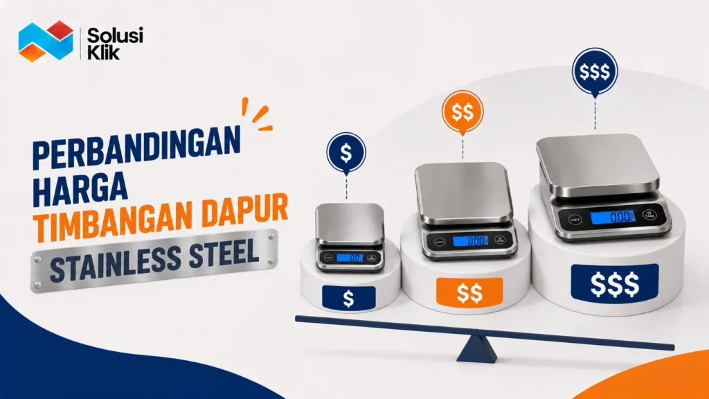 Perbandingan Harga Timbangan Dapur Berdasarkan Fitur Produk